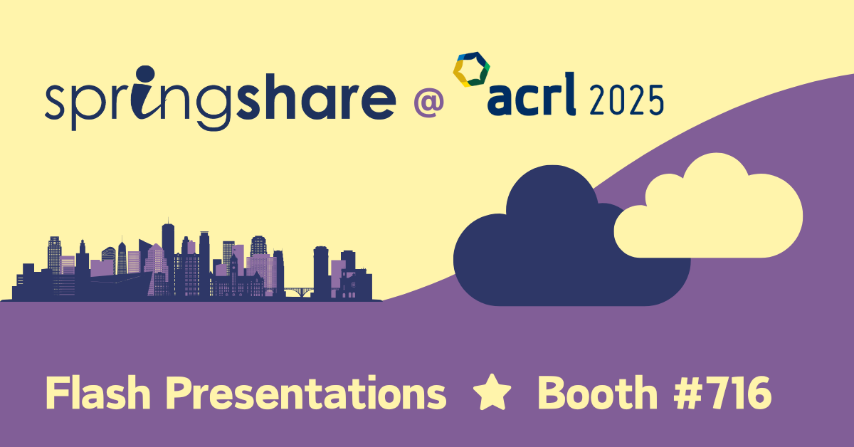 Meet Us in Minneapolis! — ACRL 2025, Booth #716